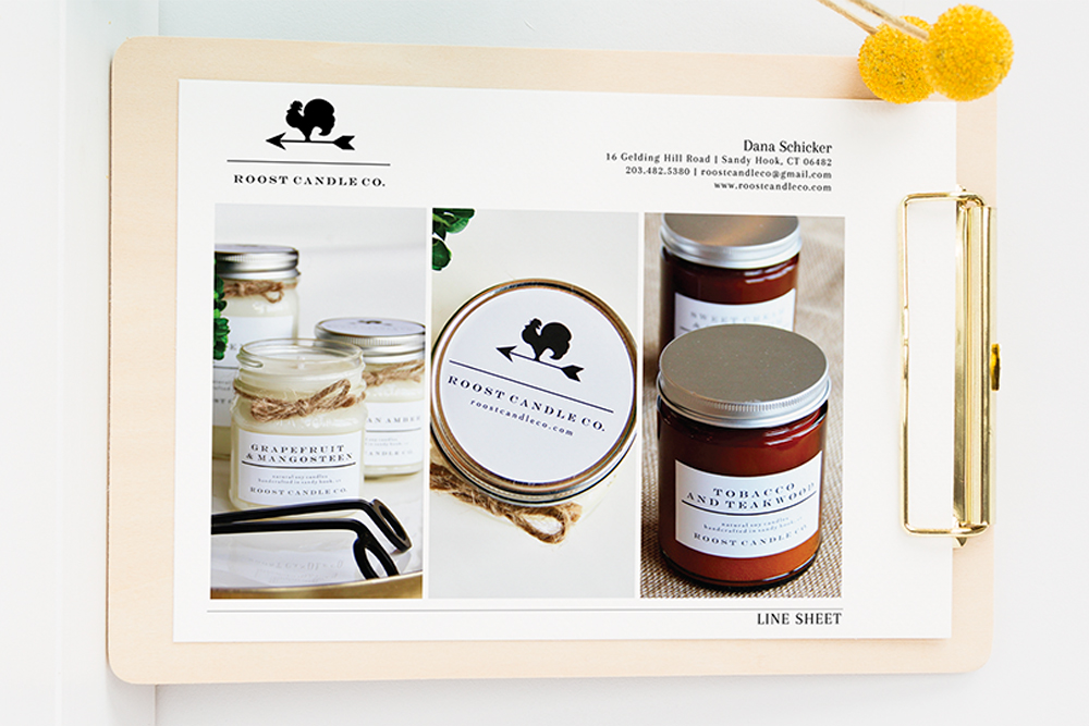 Line Sheet Design with Roost Candle Co. – Cyn Thomas
